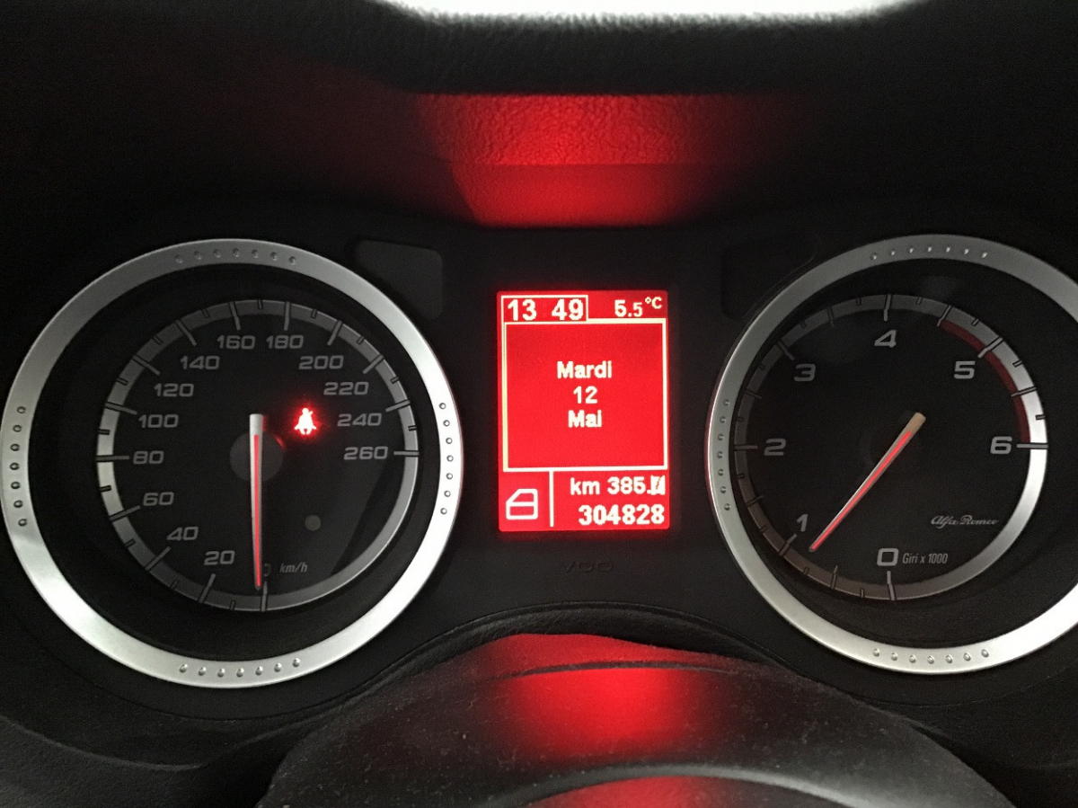 Liste Voyant Alfa Romeo Giulia